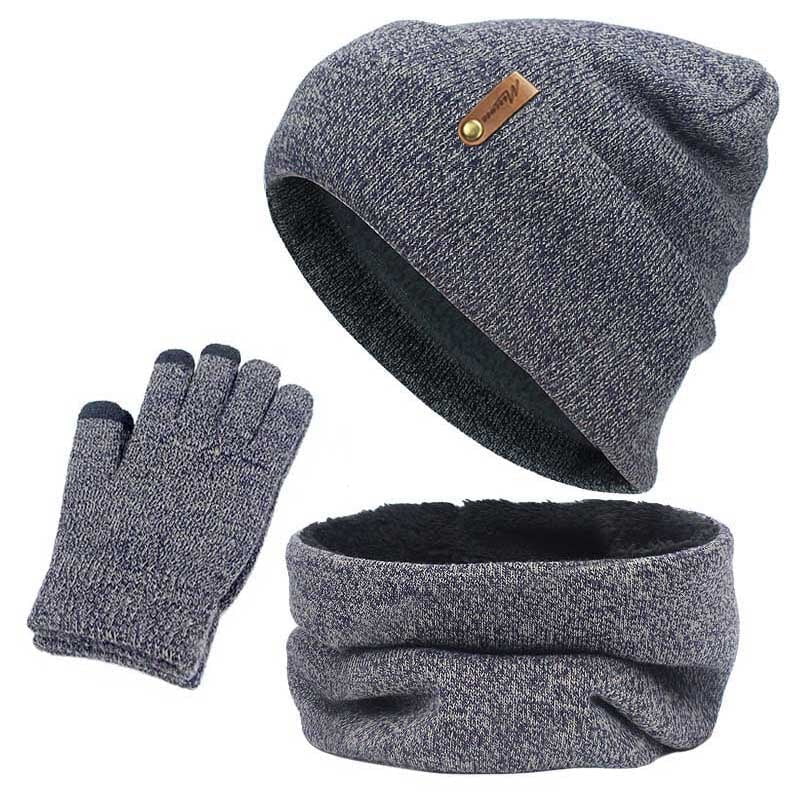Bonnet écharpe gants en coton | La boutique du chapeau